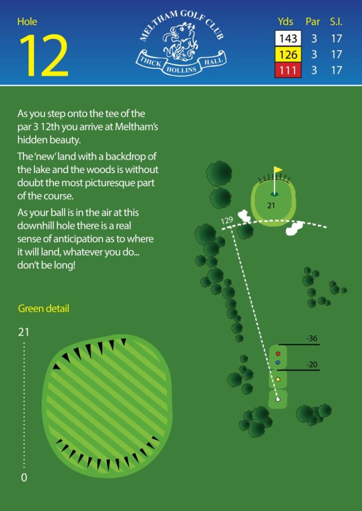 Hole 12 | Meltham Golf Club